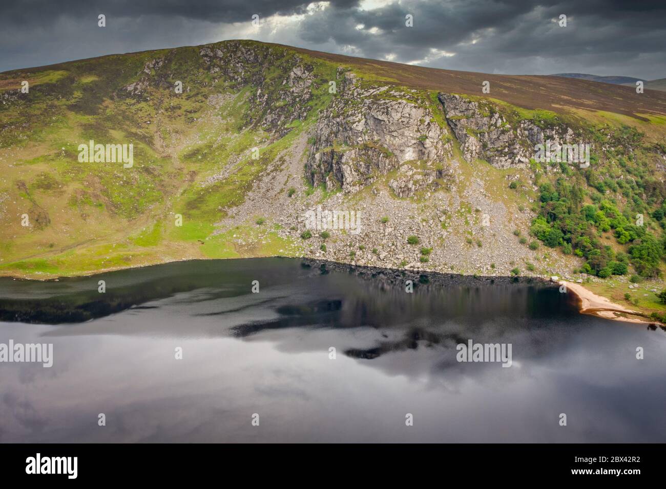 Lough Tay, Ireland Stock Photo - Alamy