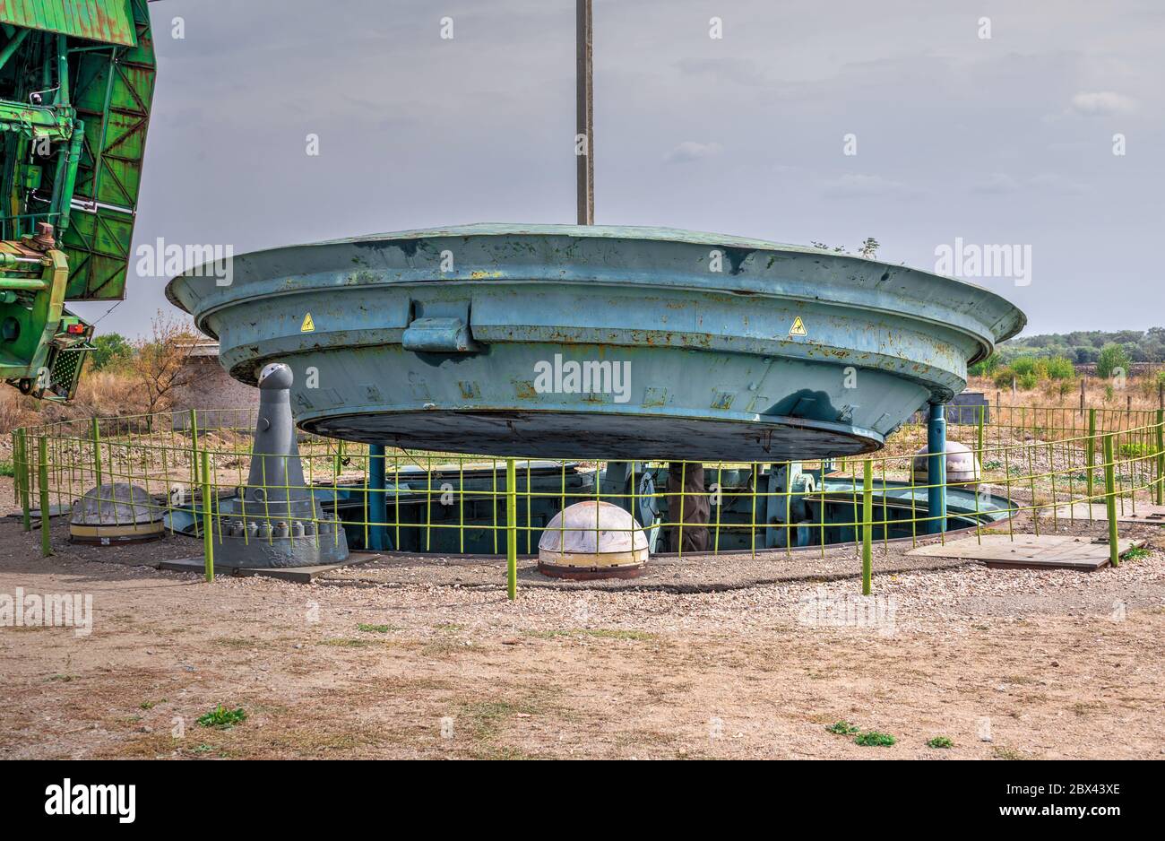 Pobugskoe, Ukraine 09.14.2019. Launch mine SS 19 Satan rocket in Soviet ...