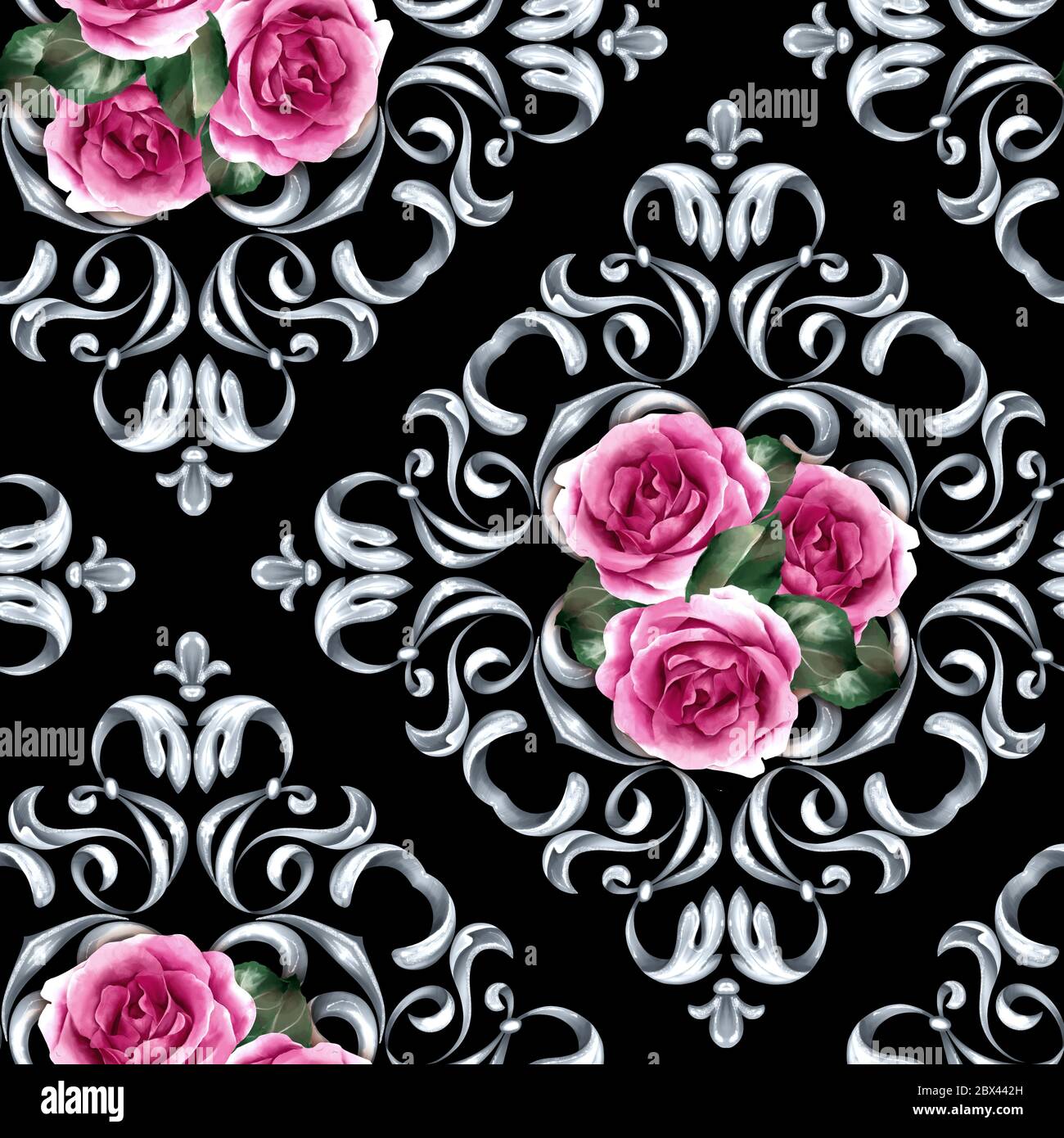 Silver curls hi-res stock photography and images - Alamy