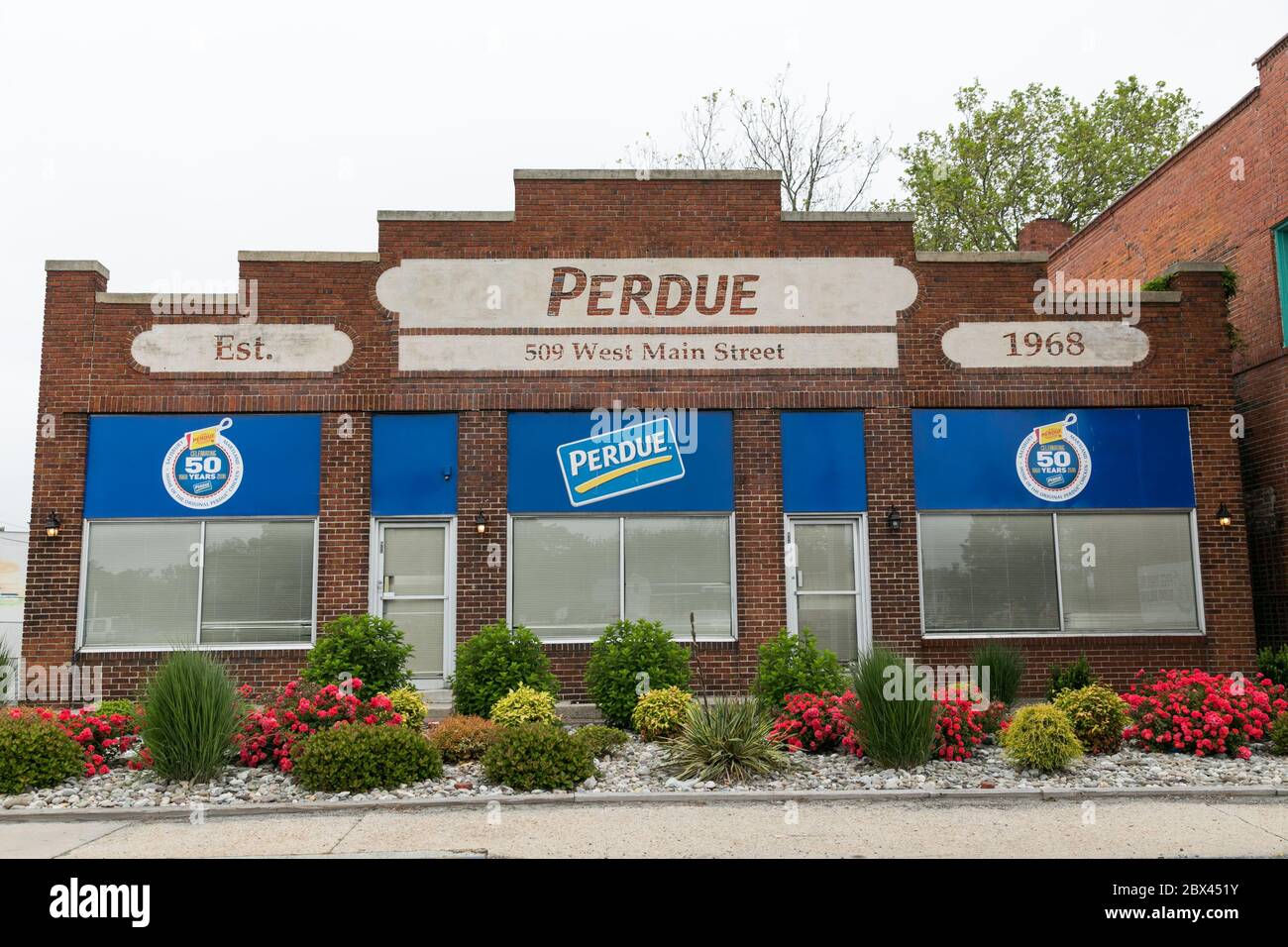 Perdue logo hi-res stock photography and images - Alamy