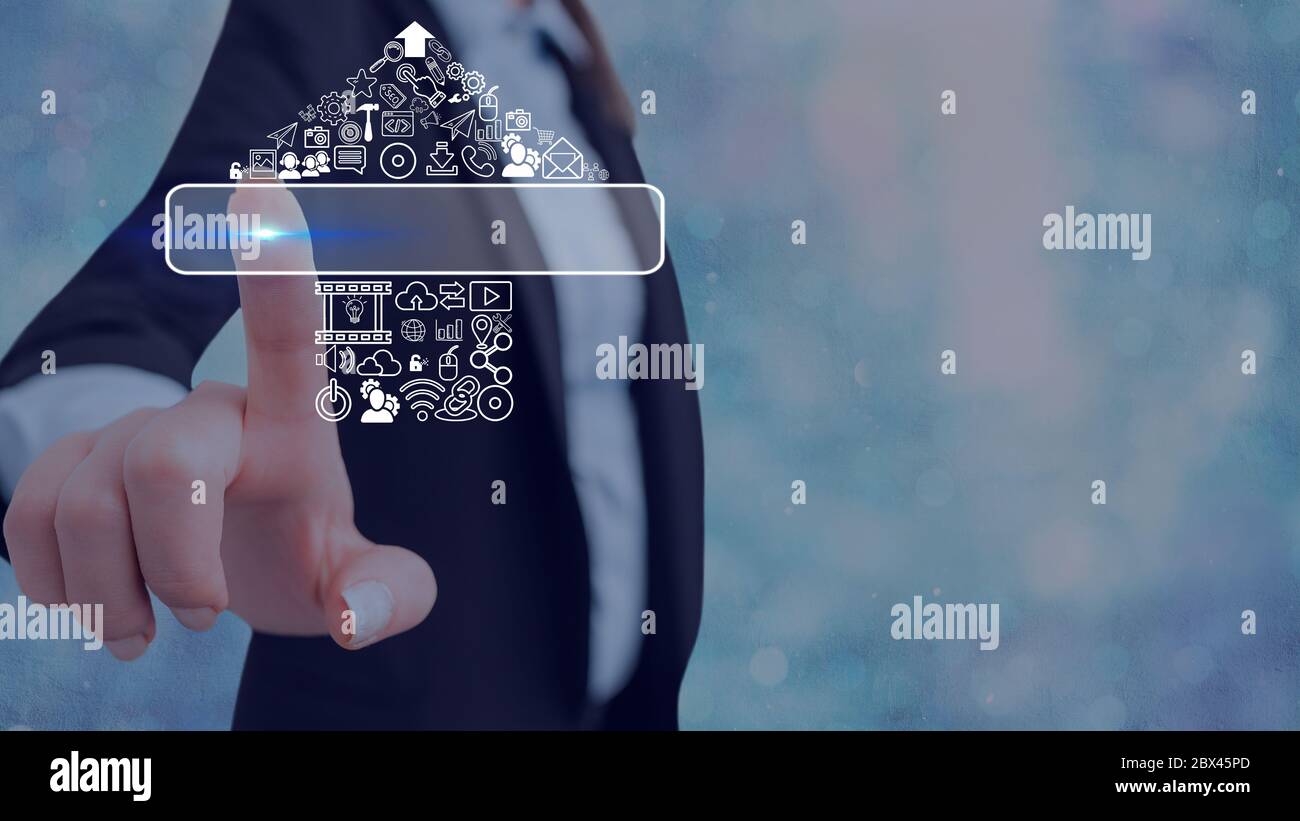 Information Digital Technology Network Connection Infographic Elements ...