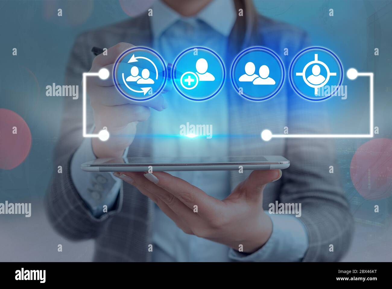 Information Digital Technology Network Connection Infographic Elements ...