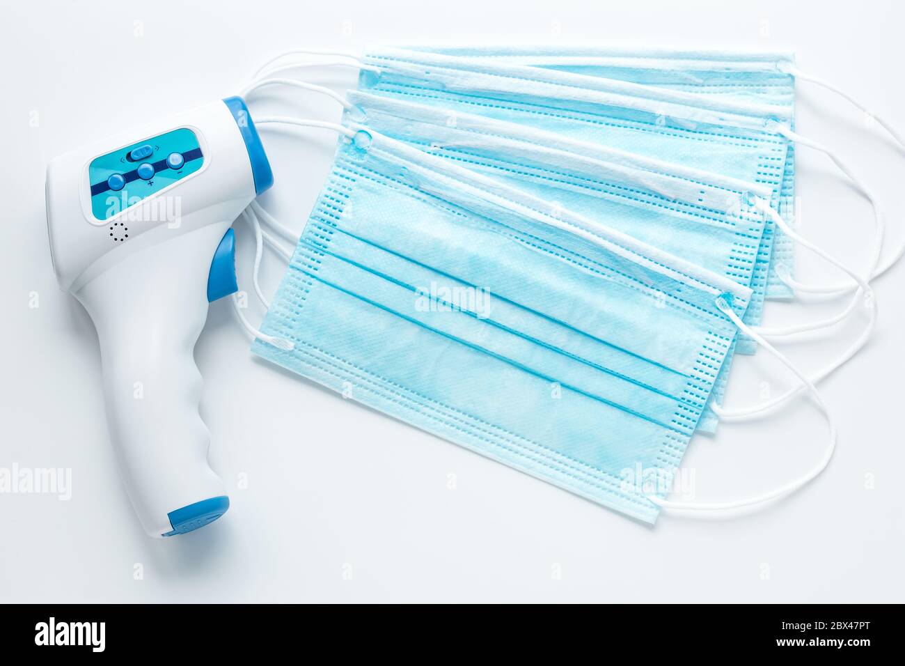 Infrared electronic thermometer gun and medical surgical mask for ...