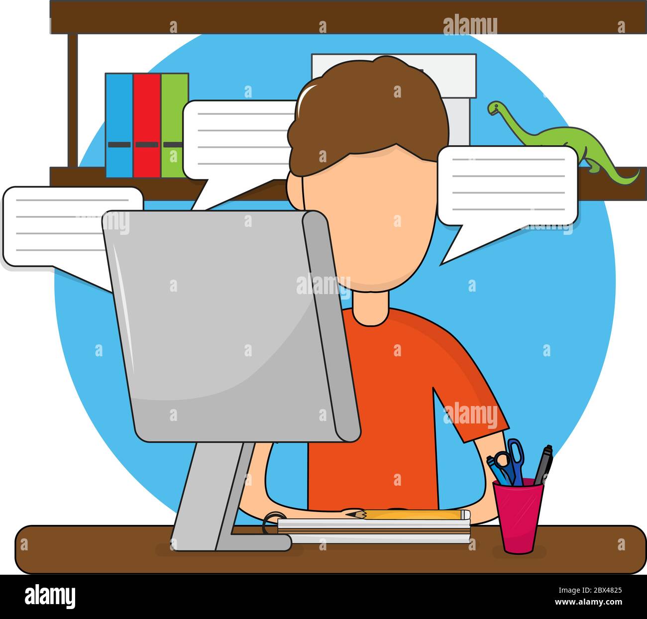 Self Paced Classroom Clipart