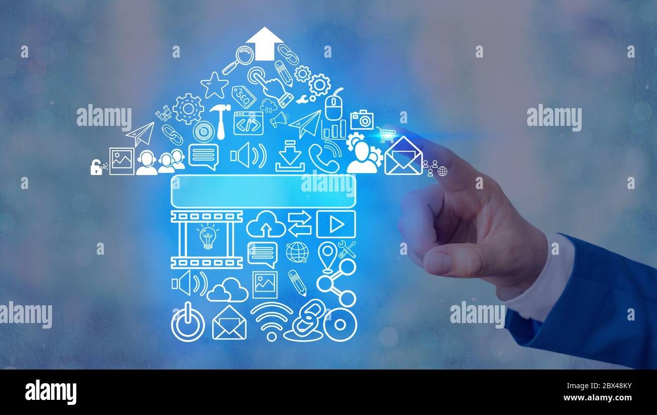 Information Digital Technology Network Connection Infographic Elements ...