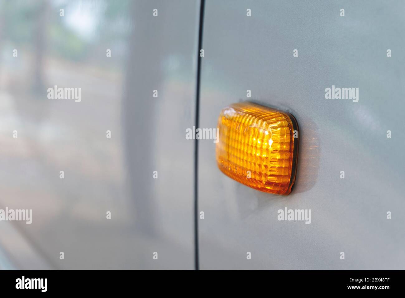 Turn lamp signals for turn of car Stock Photo - Alamy