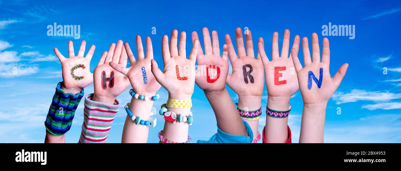 Word children hi-res stock photography and images - Alamy