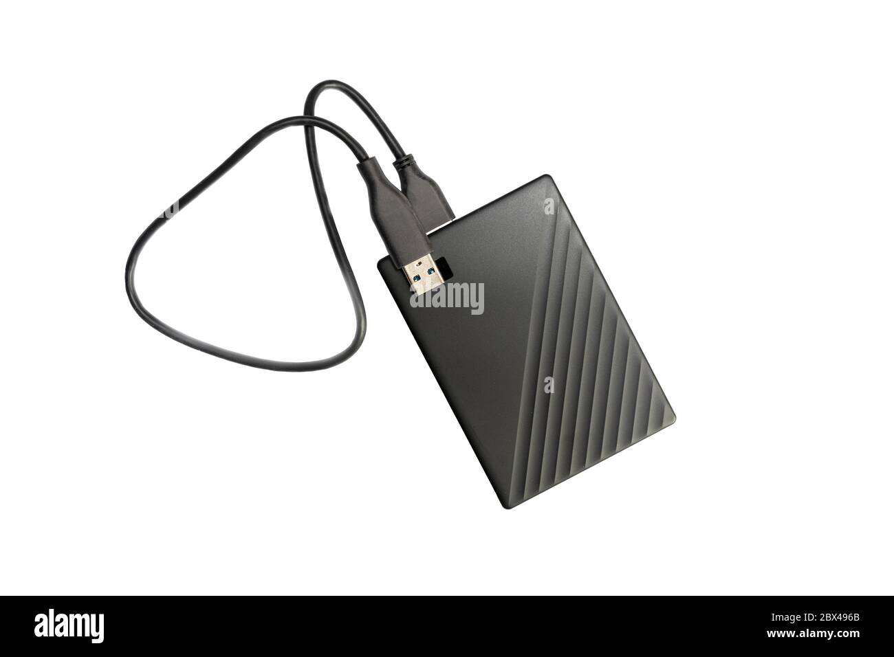 External compact SSD-drive with USB cable for writing, reading and ...