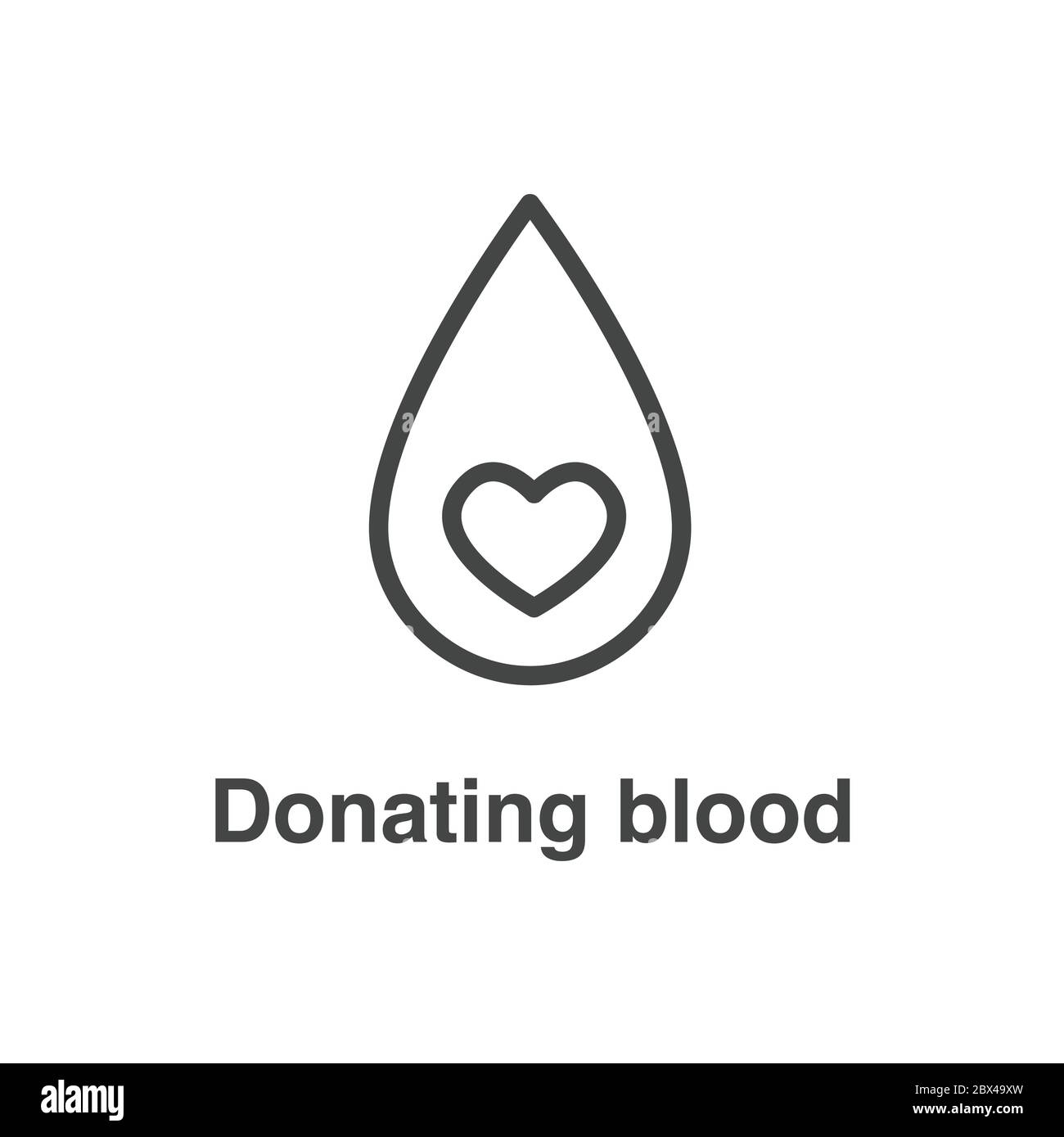 Blood testing & work icon showing one aspect of the blood draw process ...