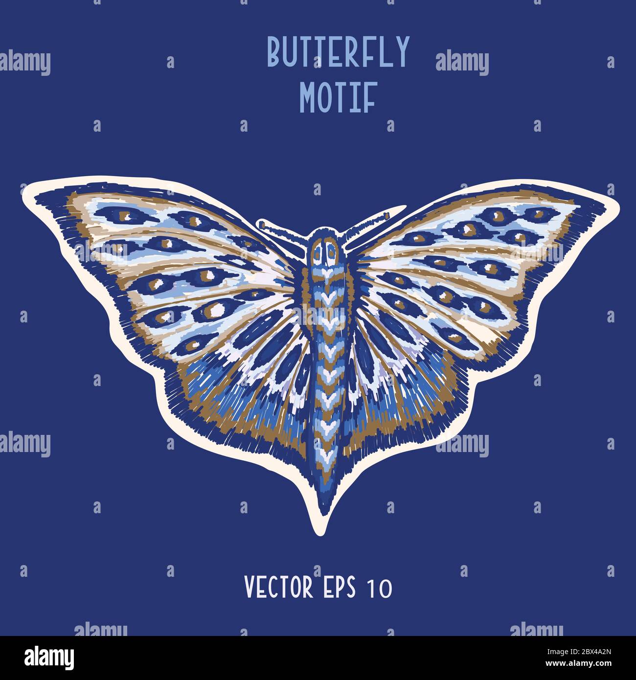 Winged motif Stock Vector Images - Alamy