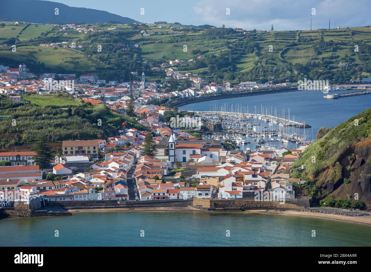 Walk on the Azores archipelago. Discovery of the island of Faial ...
