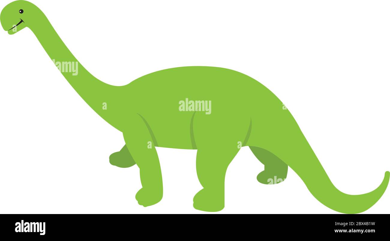Isolated dinosaur icon. Dino toy - Vector illustration Stock Vector ...