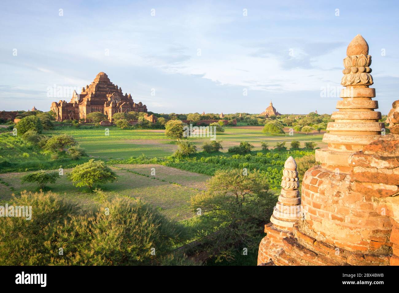 Bagan is an ancient city and a unesco world heritage hi-res stock ...