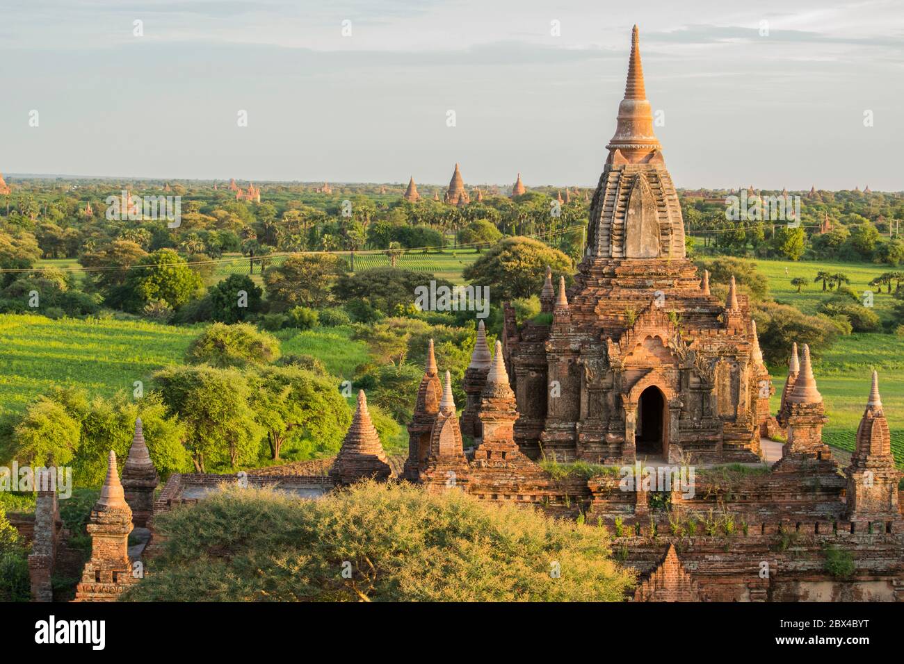 Bagan is an ancient city and a UNESCO World Heritage Site located in ...