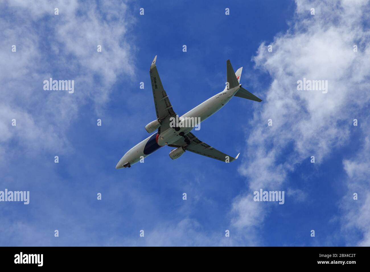 Kota Kinabalu, Sabah, Malaysia - July 15, 2017 : an airplane ready for ...