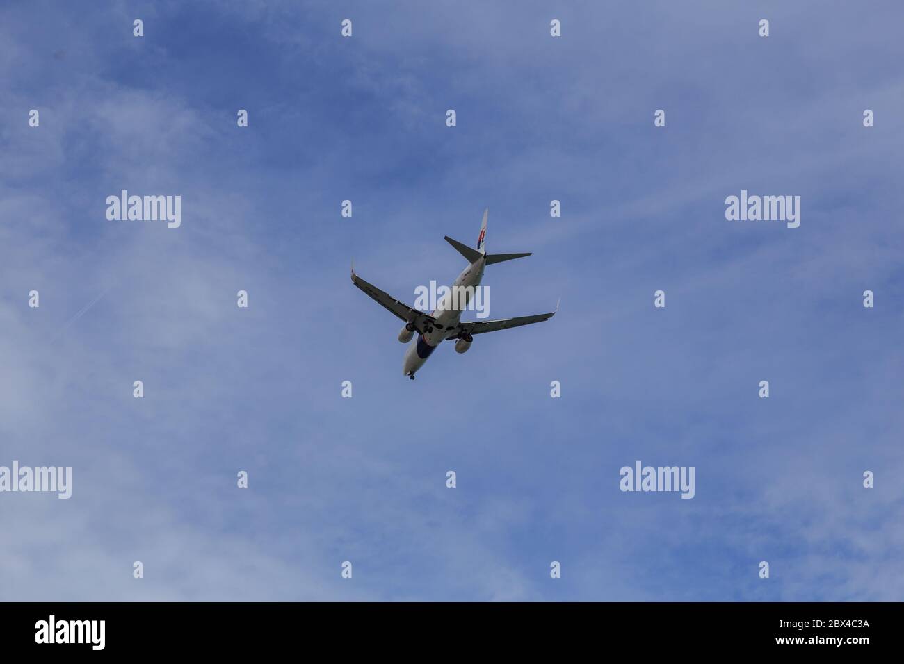 Kota Kinabalu, Sabah, Malaysia - July 15, 2017 : an airplane ready for ...