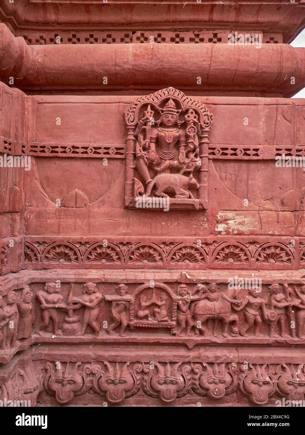 03 Nov 2019 stone carving out side of kirti stambh at jain mandir ...