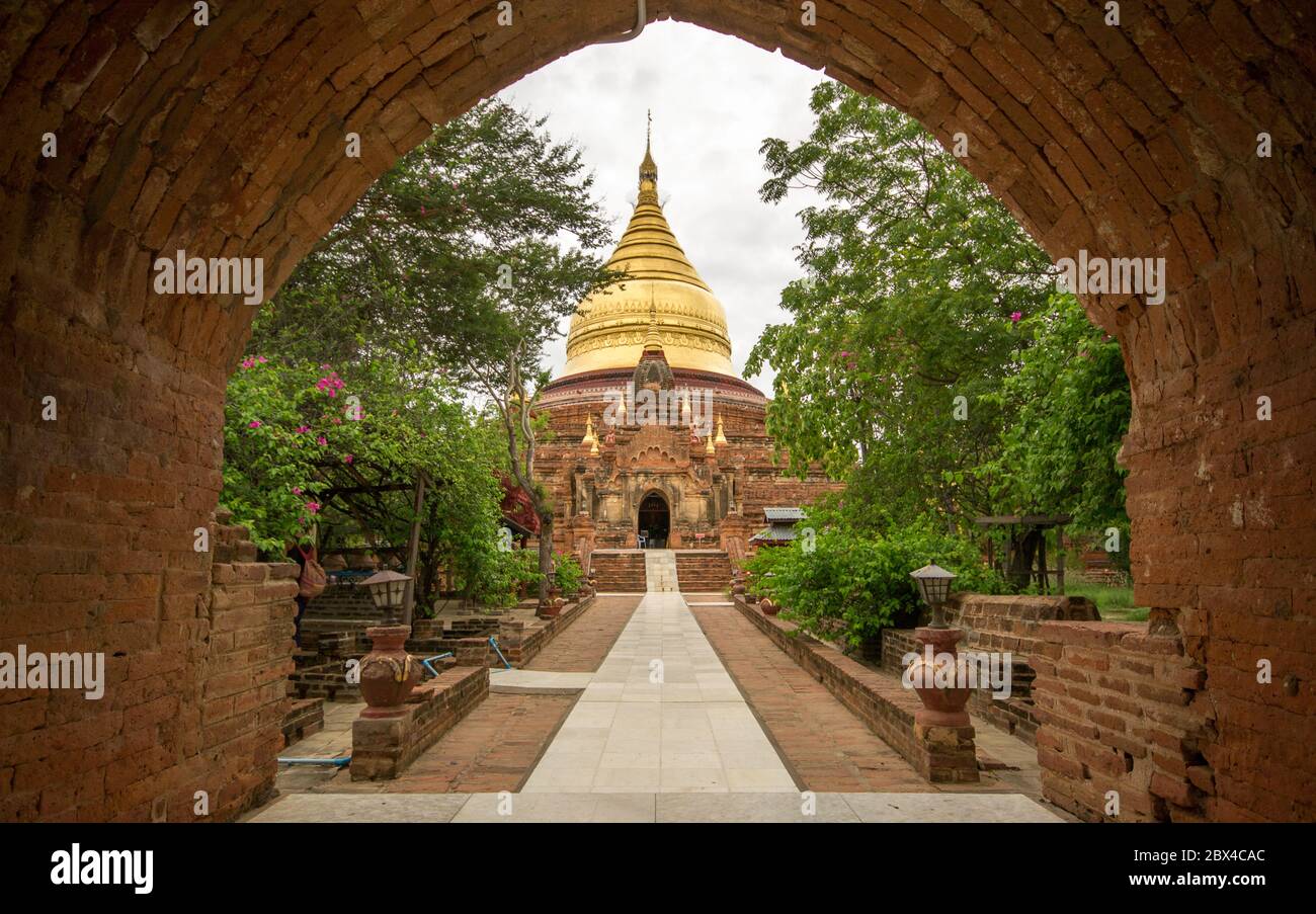 Bagan is an ancient city and a UNESCO World Heritage Site located in ...