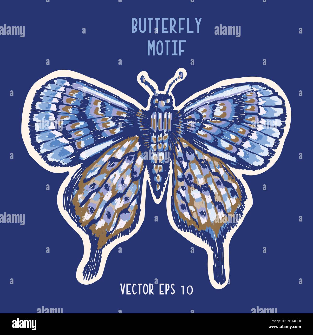 Winged motif Stock Vector Images - Alamy