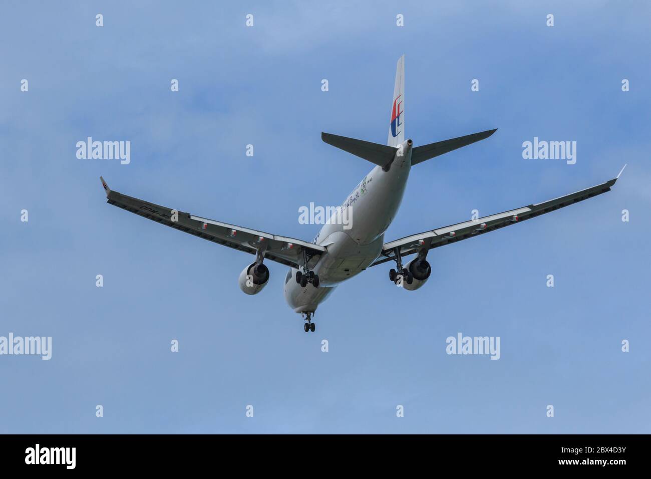 Kota Kinabalu, Sabah, Malaysia - July 15, 2017 : an airplane ready for ...