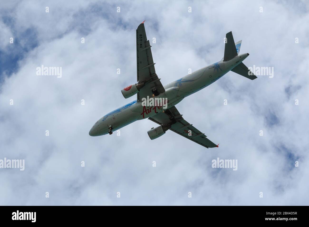 Kota Kinabalu, Sabah, Malaysia - July 15, 2017 : an airplane ready for ...