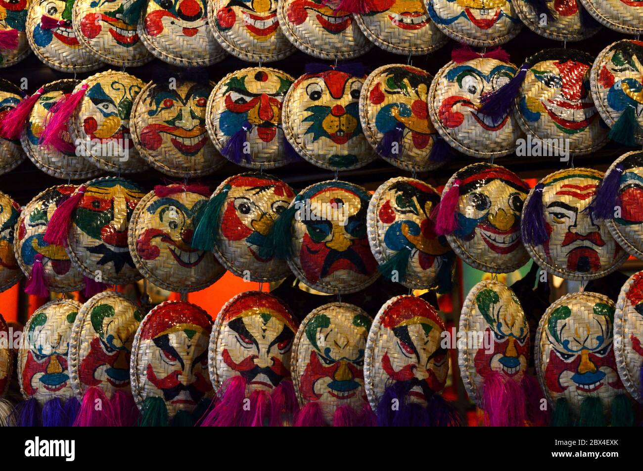 Traditional Vietnamese Folk Masks Stock Photo - Alamy