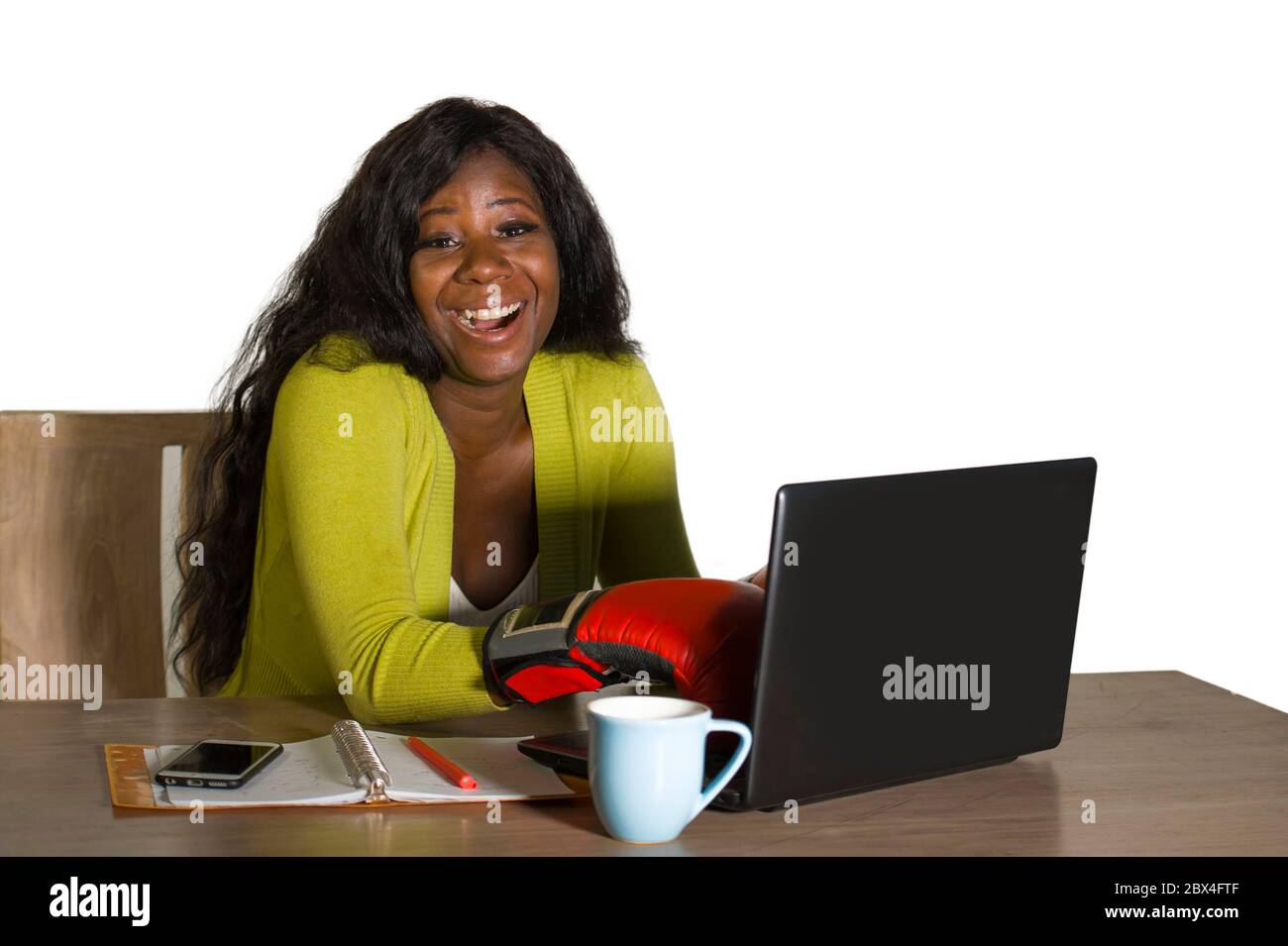 Happy negotiator hi-res stock photography and images - Alamy