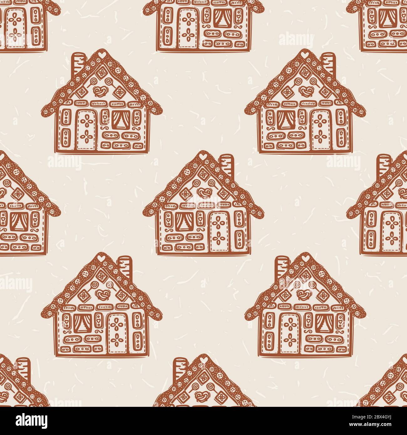 Gingerbread House Texture