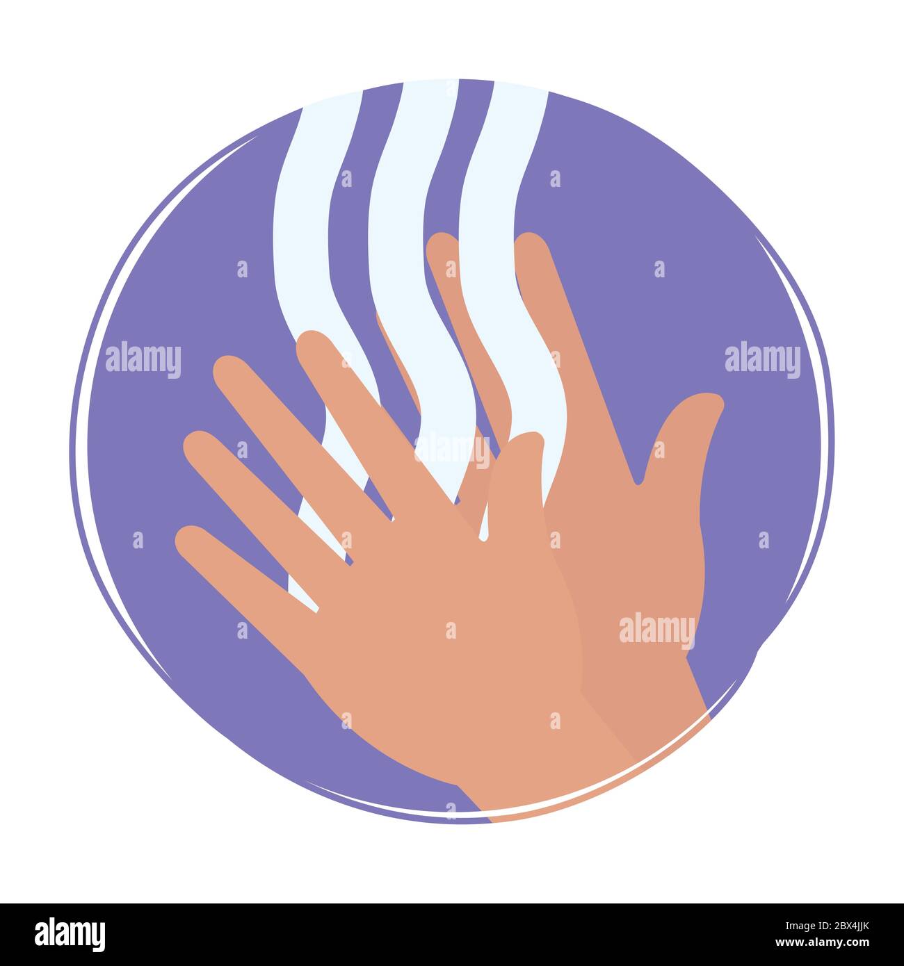 Hands washing with soap vector design Stock Vector Image & Art - Alamy