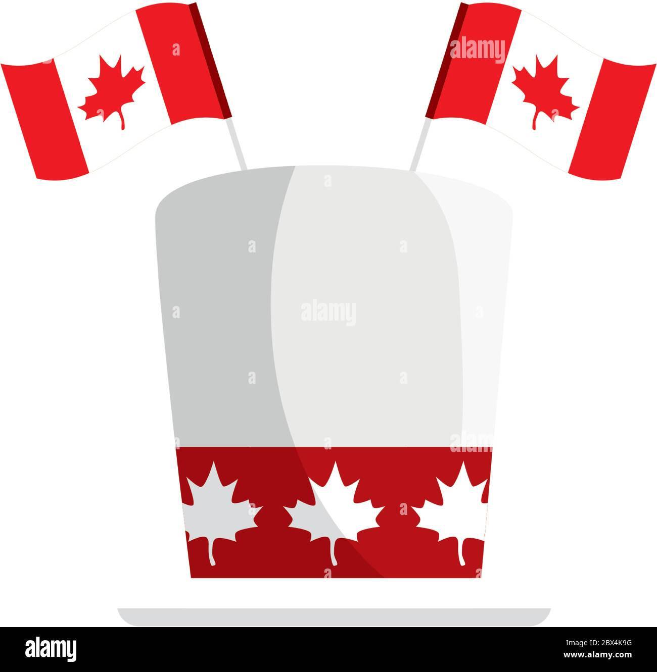 Canada day hat Stock Vector Images - Alamy