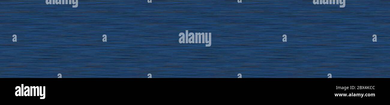 Dark Blue Denim Marl Vector Seamless Border Pattern. Heathered Jeans ...