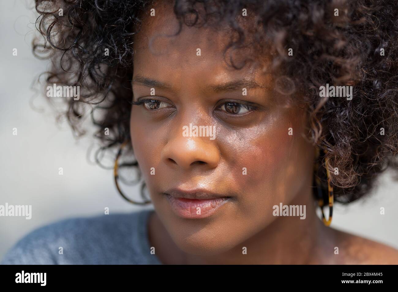 Hanover, Germany. 03rd June, 2020. The actress Denise M'Baye recorded ...