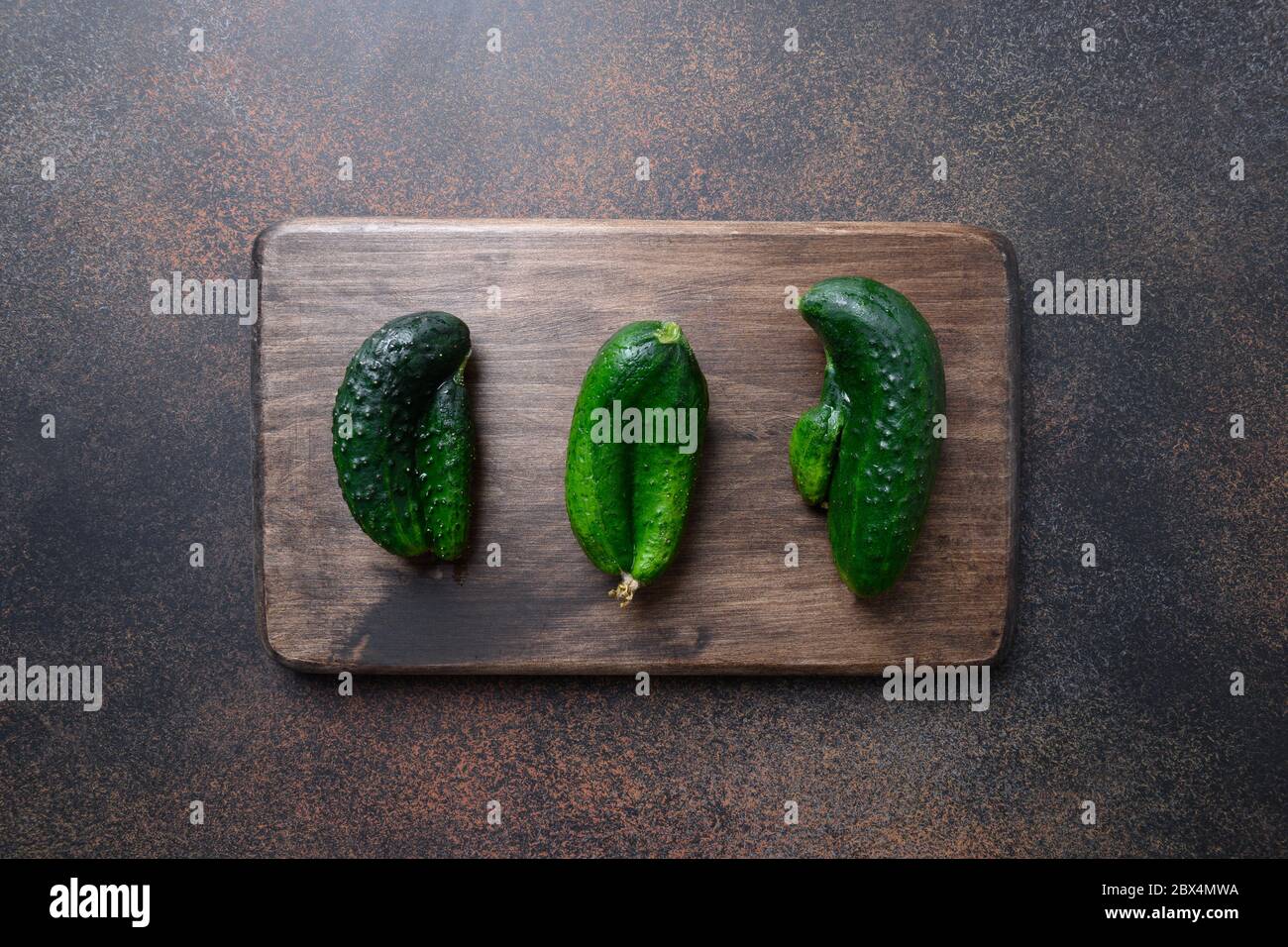 Deformed cucumbers hi-res stock photography and images - Alamy