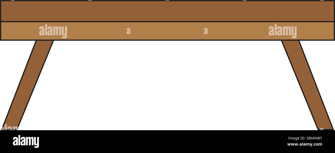 Isolated table icon. Home decoration - Vector illustration Stock Vector ...