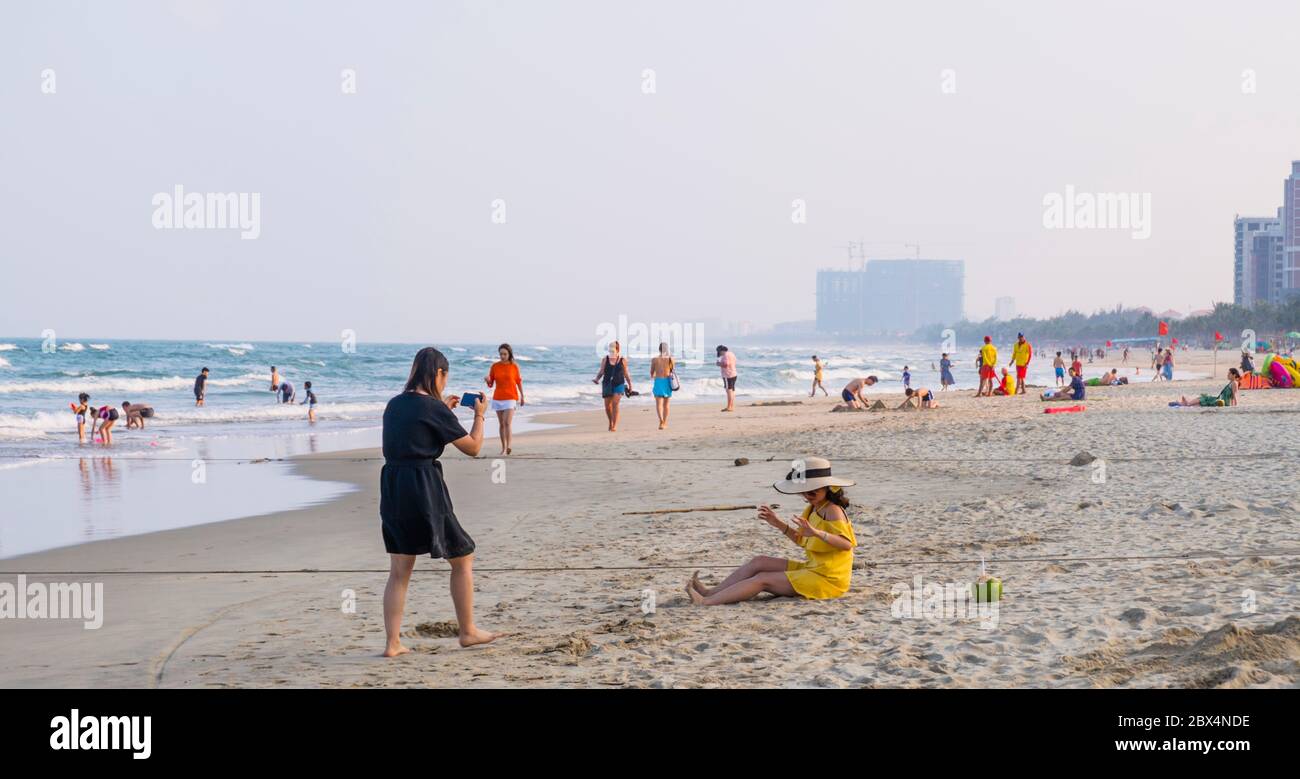 My Khe beach, Danang, Vietnam Stock Photo - Alamy