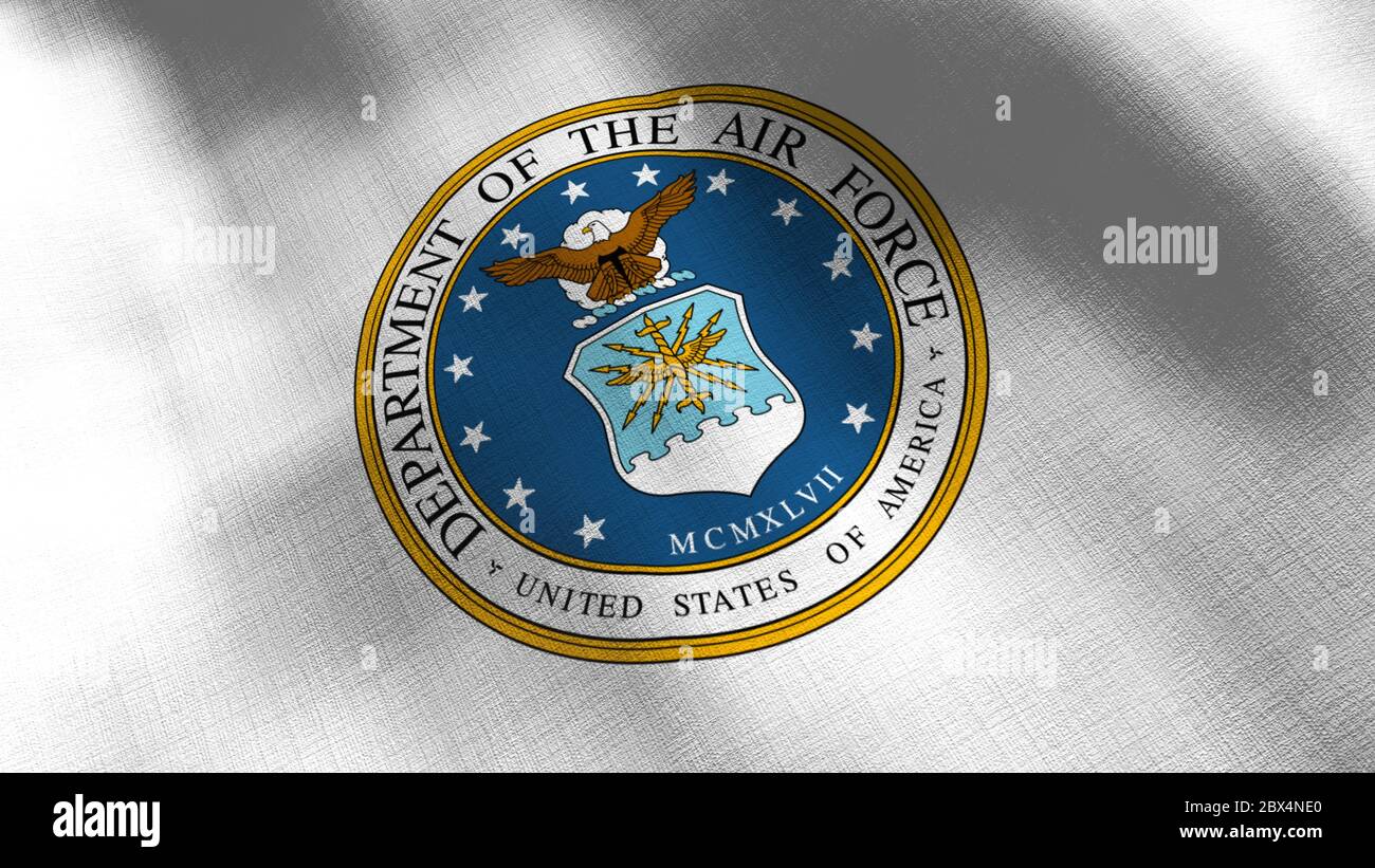 United states air force flag hi-res stock photography and images - Alamy