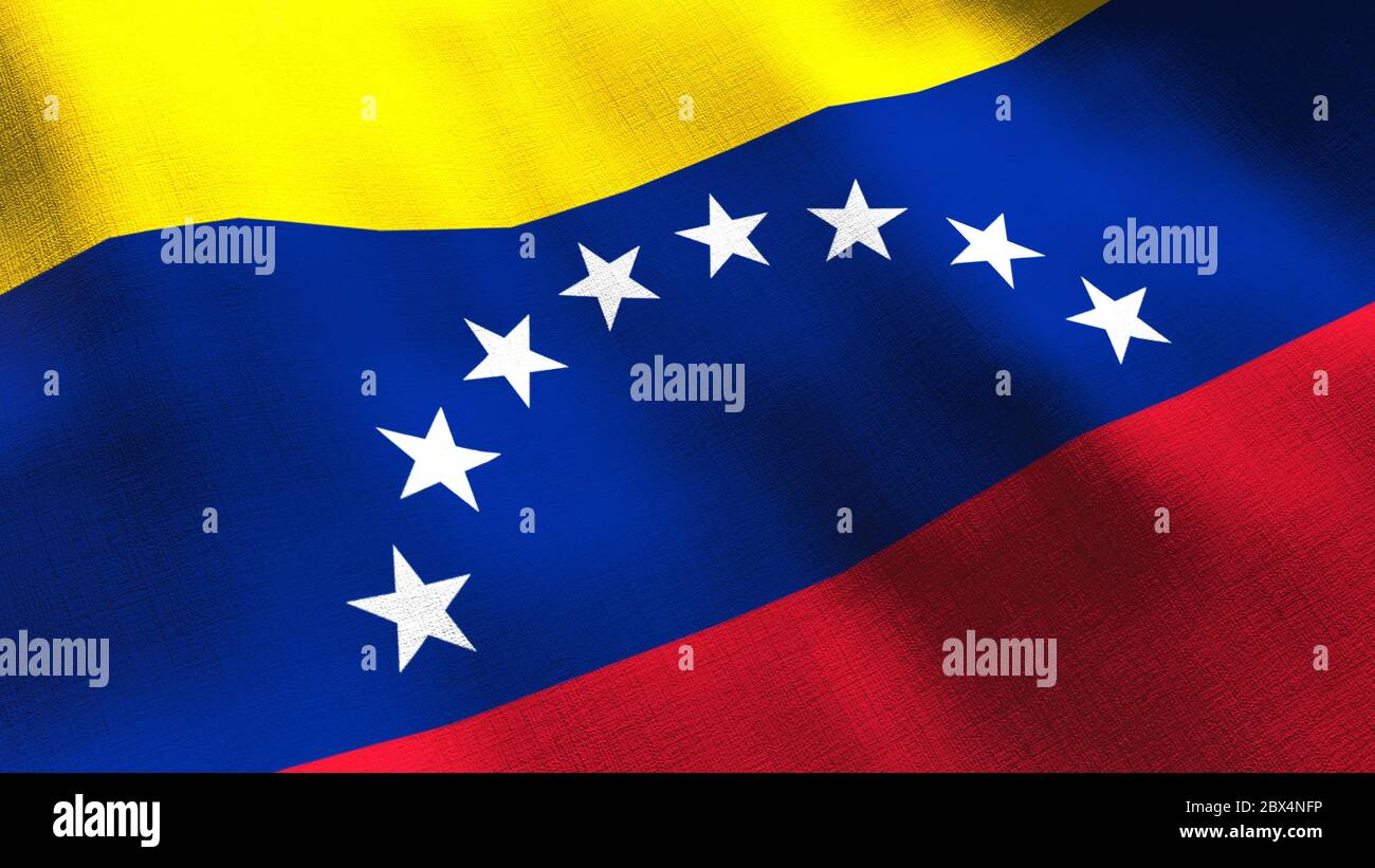 Venezuela waving flag seamless loop hi-res stock photography and images ...