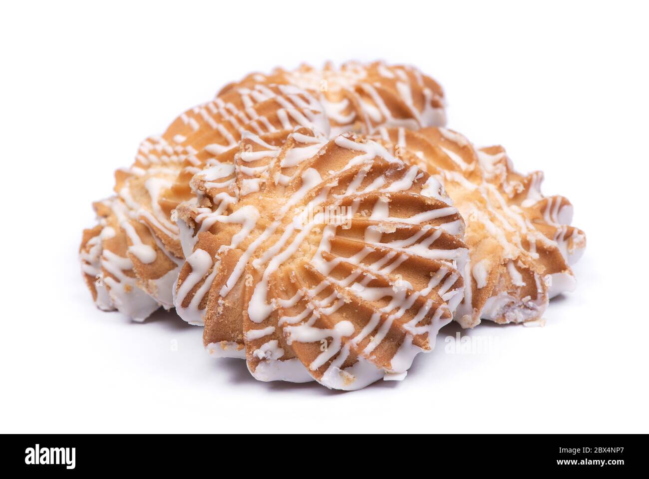 Drizzled white chocolate hi-res stock photography and images - Alamy