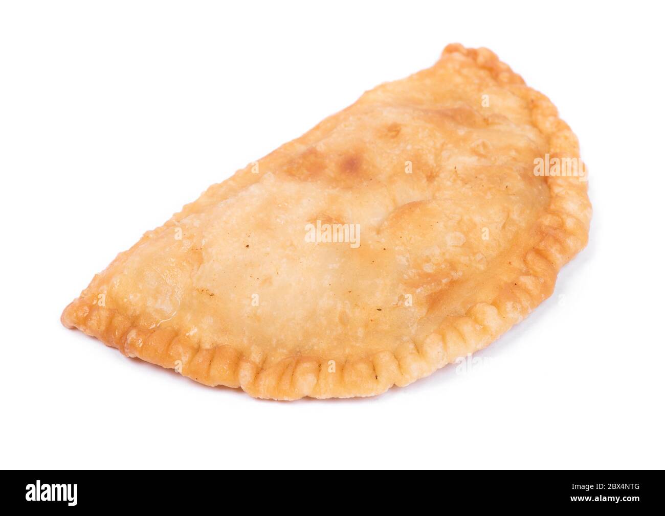 Belyash (beliash), meat pie isolated on white background Stock Photo ...