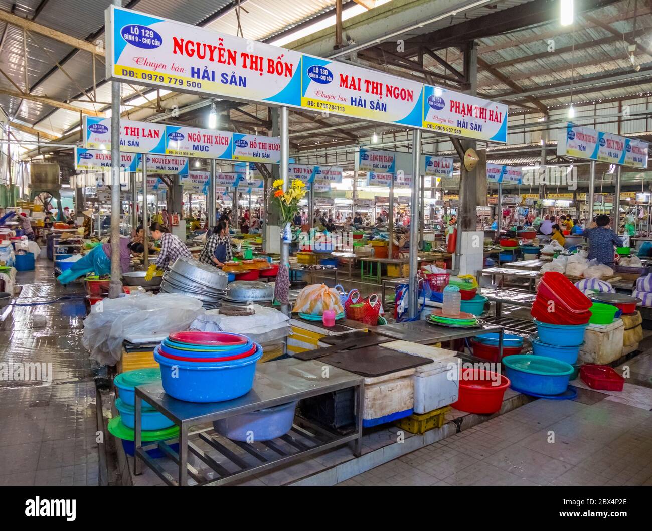 Cho Con, Con Market, Danang, Vietnam Stock Photo - Alamy