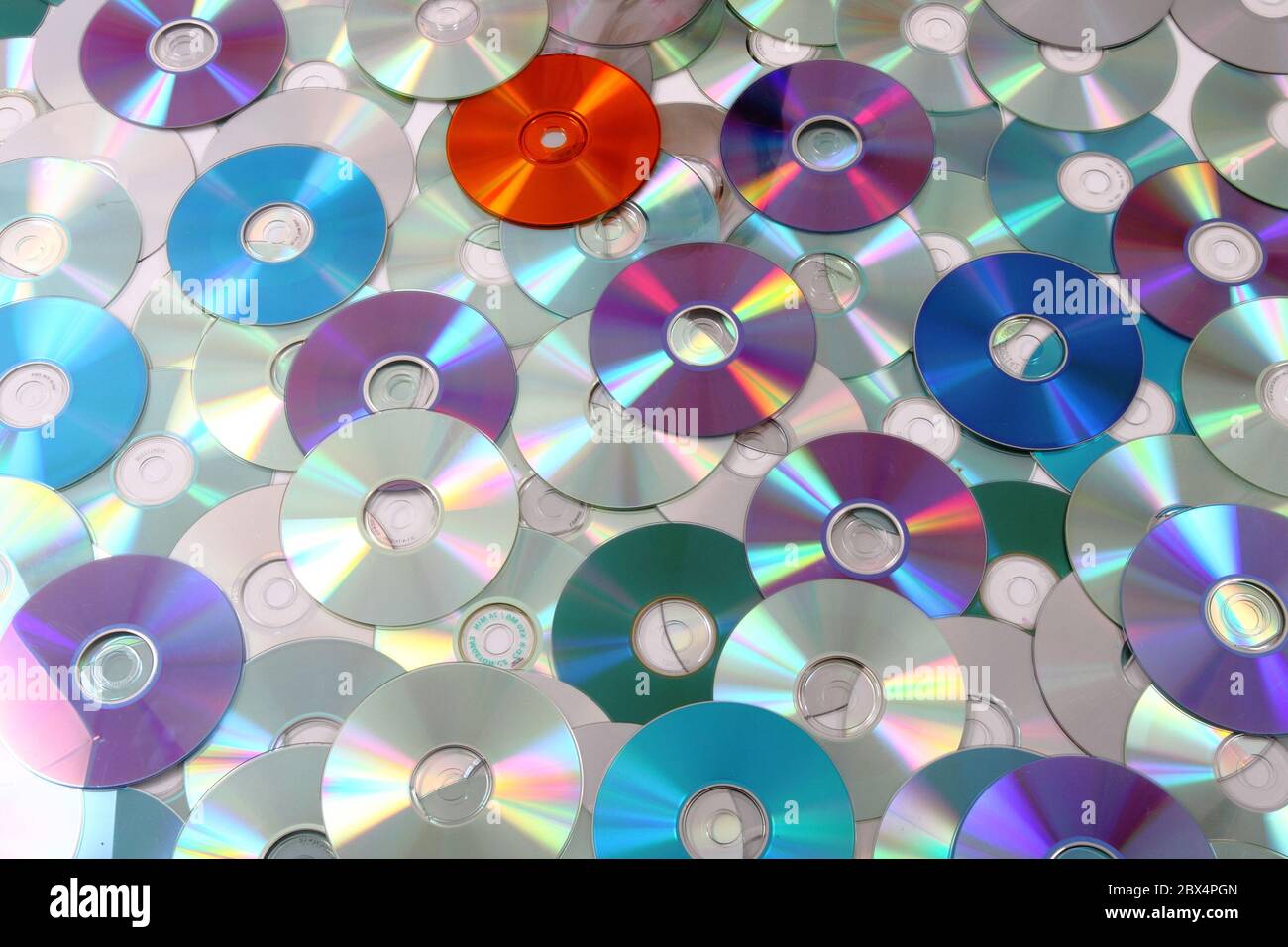 CD and DVD as nice technology background Stock Photo - Alamy
