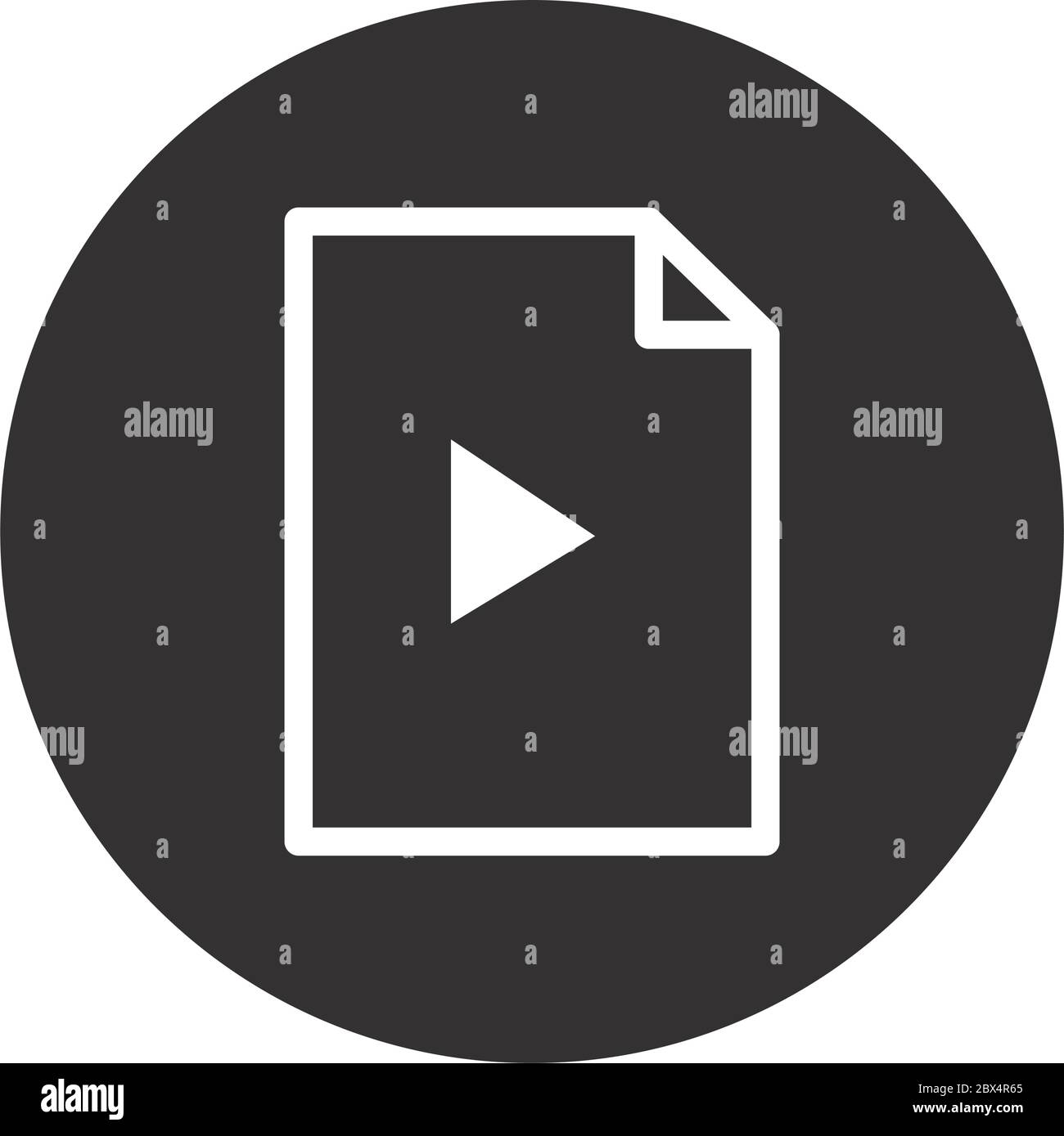 audio file icon over white background, block style, vector illustration ...