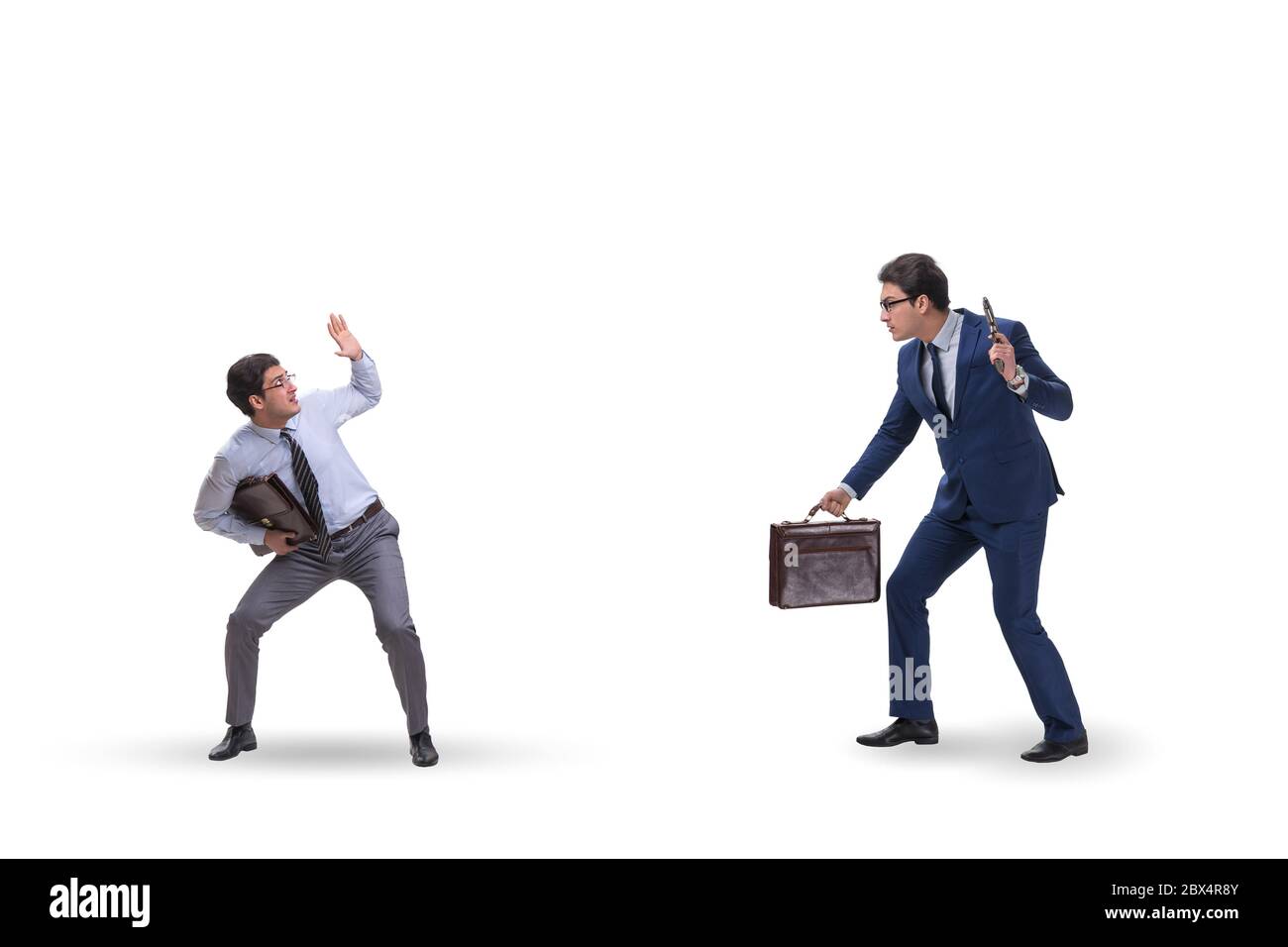 Threatening police Cut Out Stock Images & Pictures - Alamy