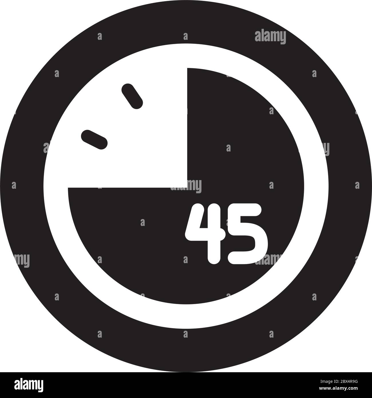 Quarter of an hour Stock Vector Images - Alamy