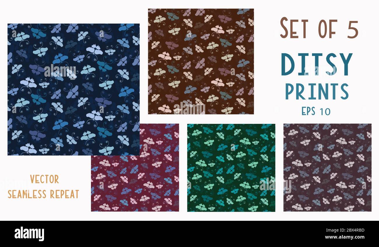 Hand drawn wax resist dyed Stock Vector Images - Alamy