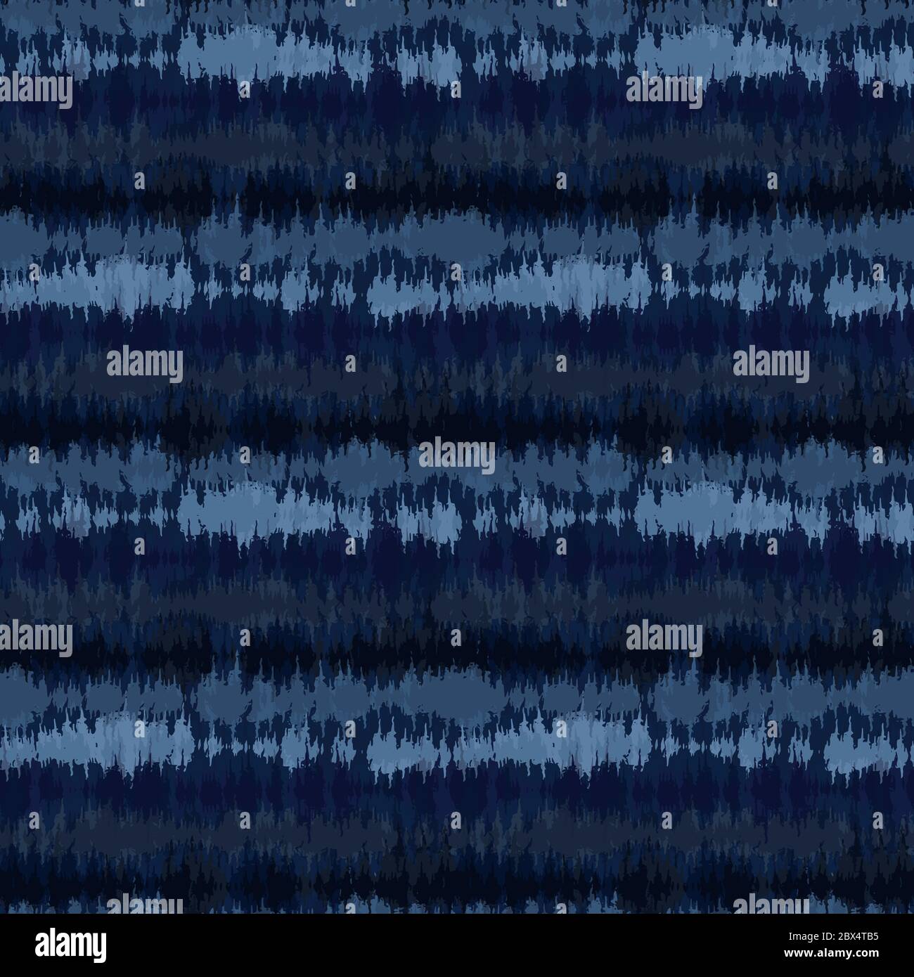 Broken Stripe Shibori Tie Dye Indigo Blue Texture Background. Bleached ...