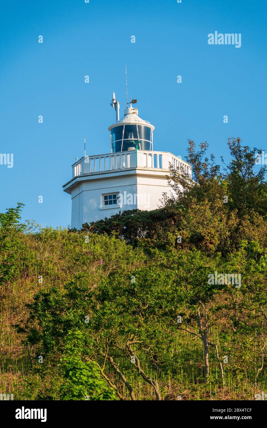 Top of the lighthouse in Cromer Stock Photo - Alamy