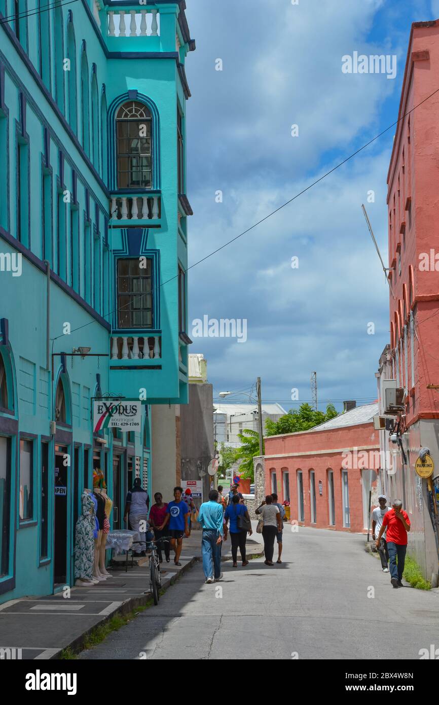 Streets of barbados hi-res stock photography and images - Alamy