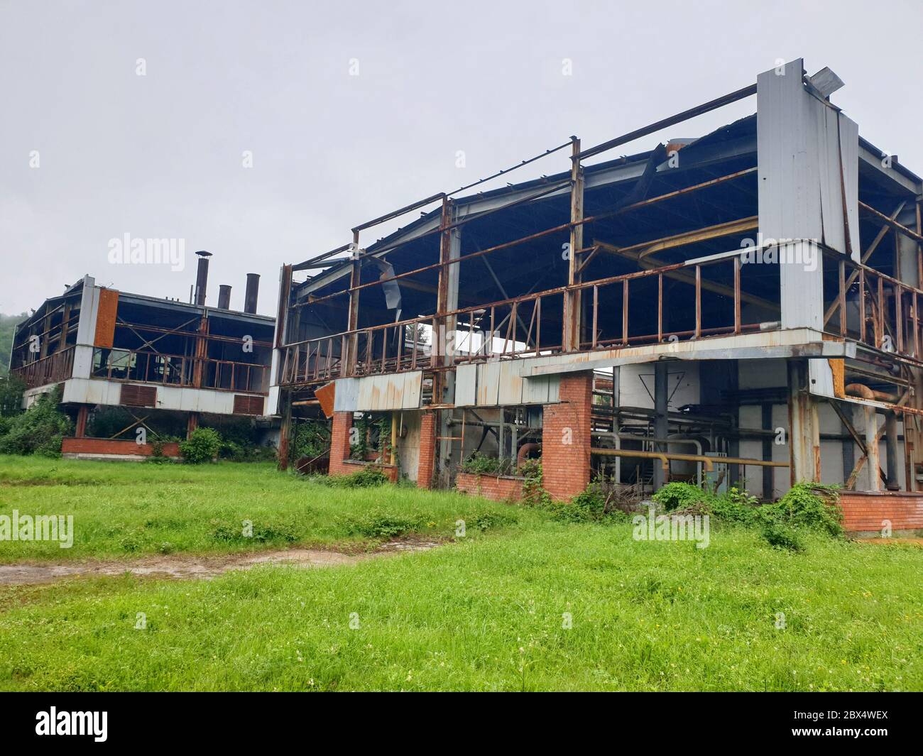 POTOCARI, SREBRENICA, BOSNIA AND HERZEGOVINA - June 01 2020: The place ...