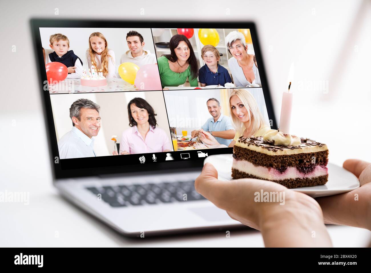 Women at birthday party hi-res stock photography and images - Alamy